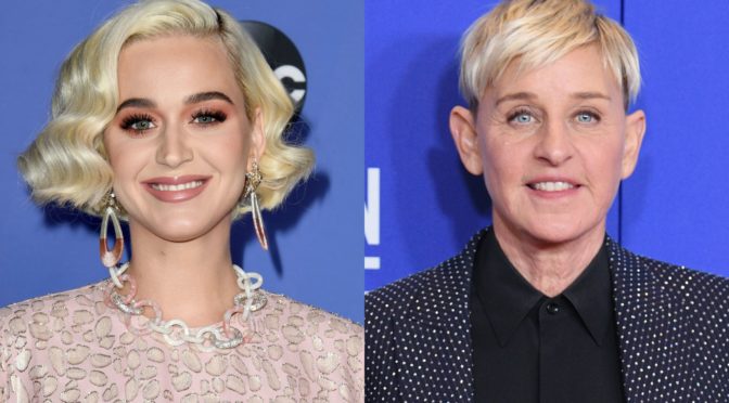 Katy Perry Defends Support For Ellen DeGeneres: 'I'm Not Here To Make ...