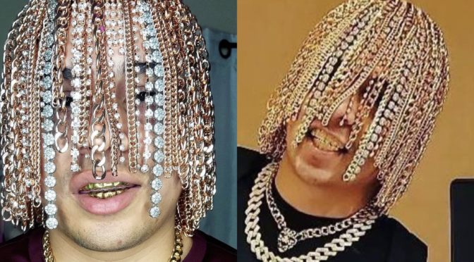 Rapper Gets Gold Chain Hooks Surgically Implanted Into Scalp ...