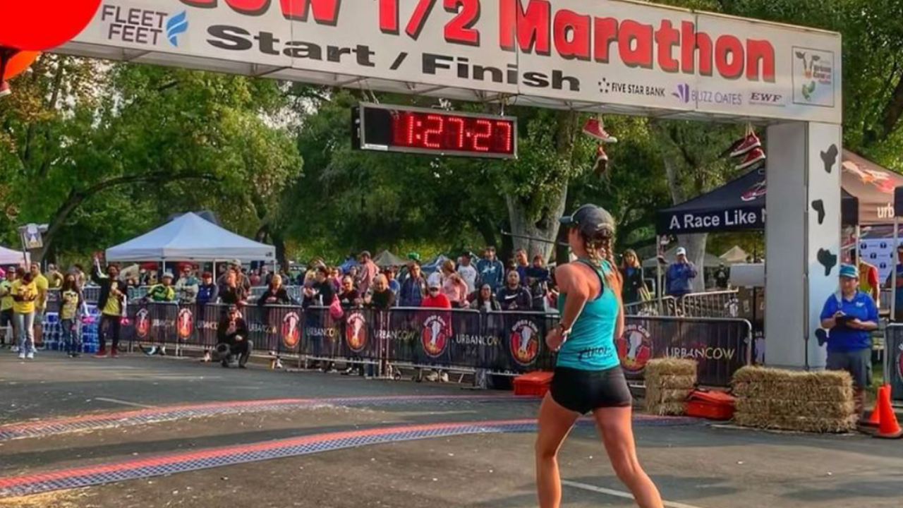 Runner Crapped Pants