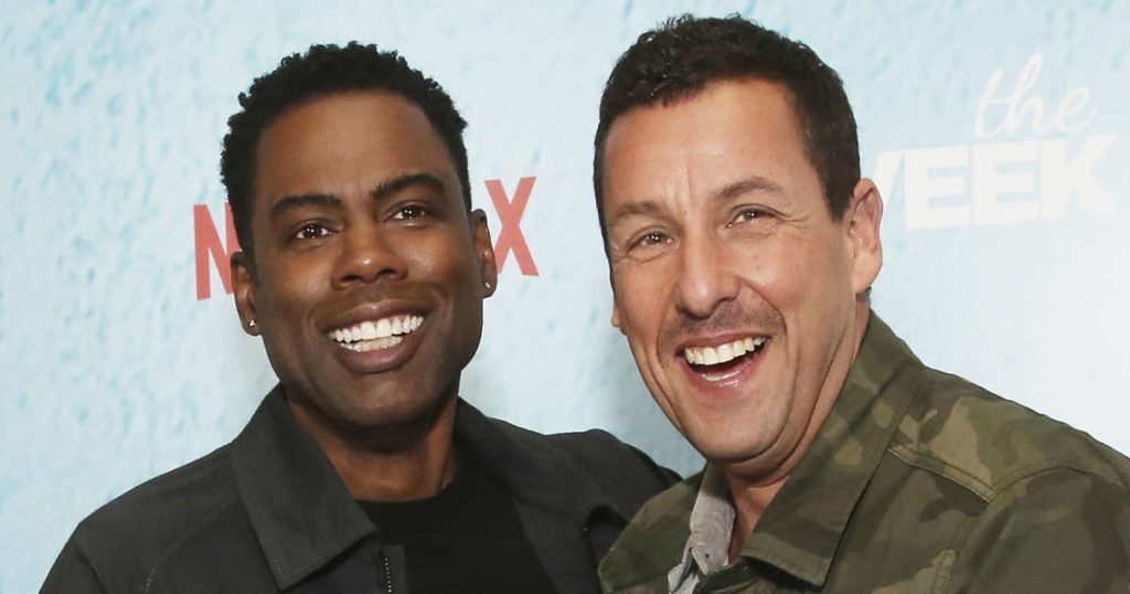 Adam Sandler Voices Support For Chris Rock After Will Smith Oscars Slap ...