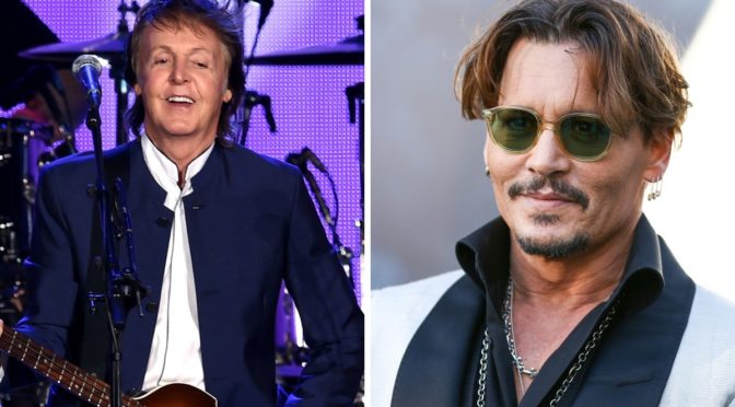 Paul McCartney Supports Johnny Depp By Projecting Video Of The Actor On ...