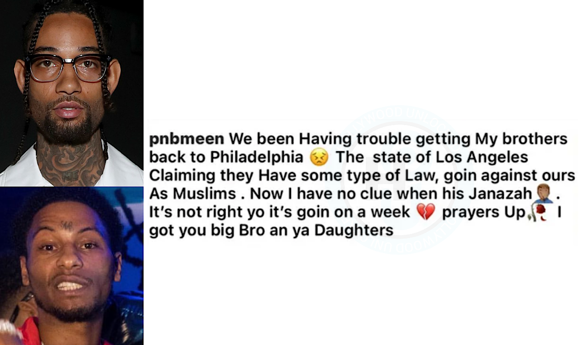 Body Of PnB Rock Will Be Released To Family After Rapper’s Brother ...