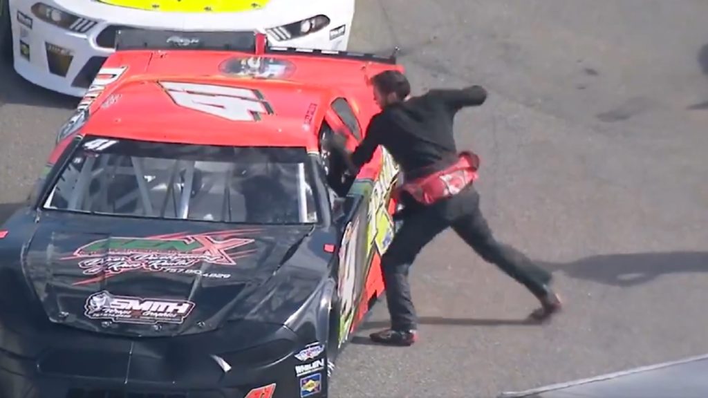 NASCAR Driver Andrew Grady Punches Davey Callihan Multiple Times ...