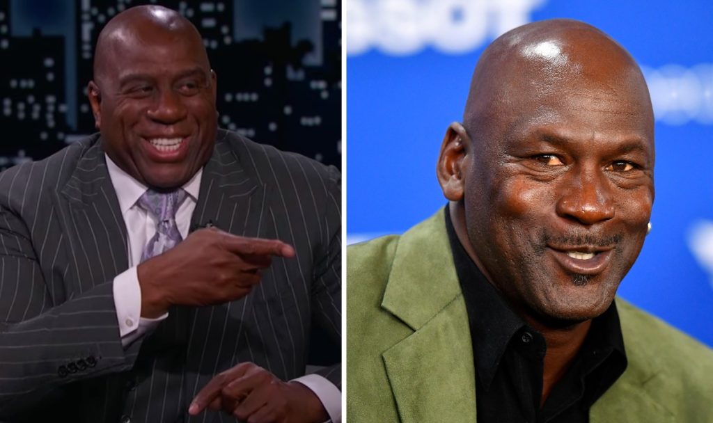 Magic Johnson Jokes He's The Reason Why Michael Jordan Had His Iconic ...