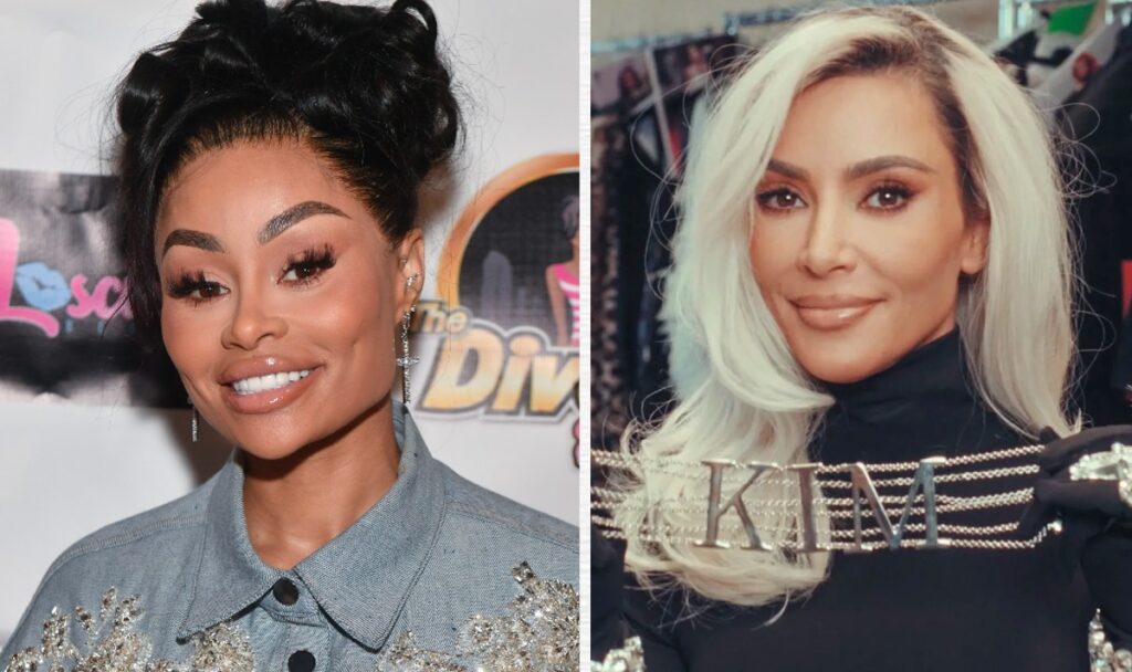 Turning Over A New Leaf! Blac Chyna Supports Kim Kardashian By Wearing ...