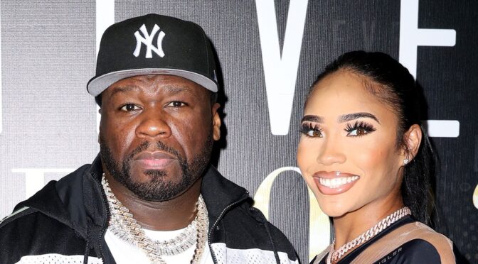 Rep For 50 Cent Says He’s Not Engaged To Girlfriend Cuban Link Despite ...