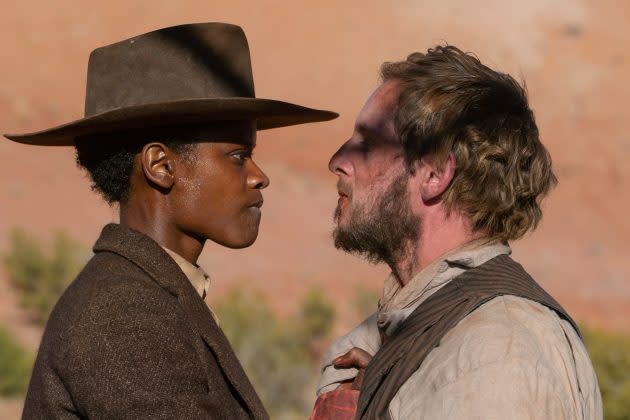 Letitia Wright Plays Buffalo Soldier In ‘Surrounded’ Movie Trailer