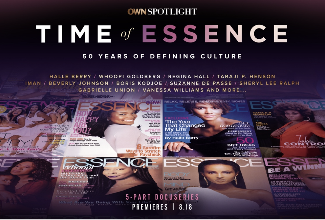 ESSENCE MAGAZINE SERIES TIME OF ESSENCE DEBUTS FRIDAY AUGUST 18 AT 9