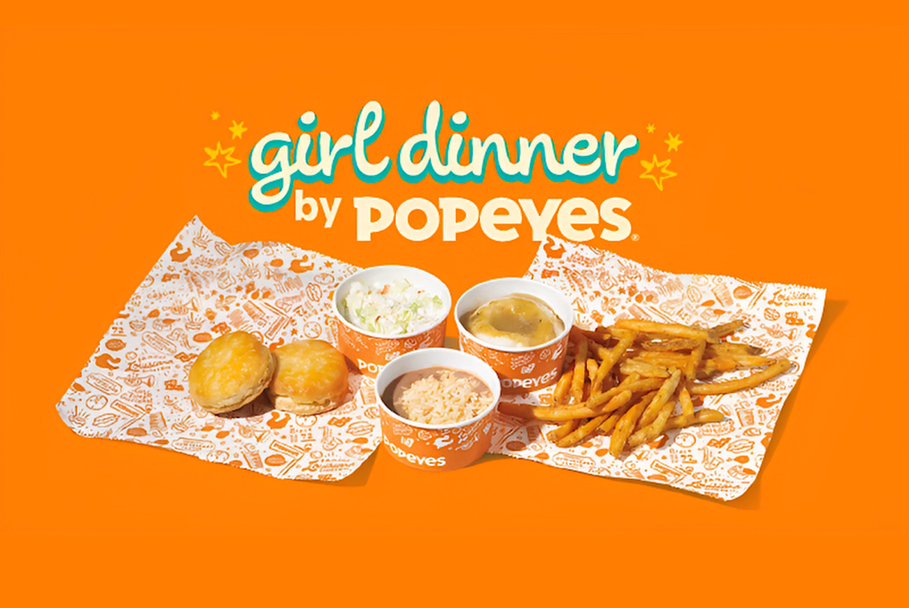 Social Media Reacts To Popeyes New ‘Girl Dinner’ Section That Only ...
