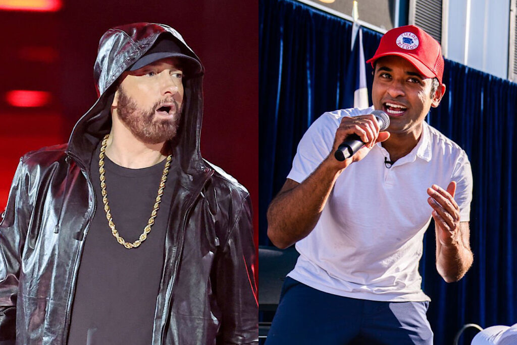 Eminem Sends Cease & Desist To Republican Presidential Candidate Vivek ...