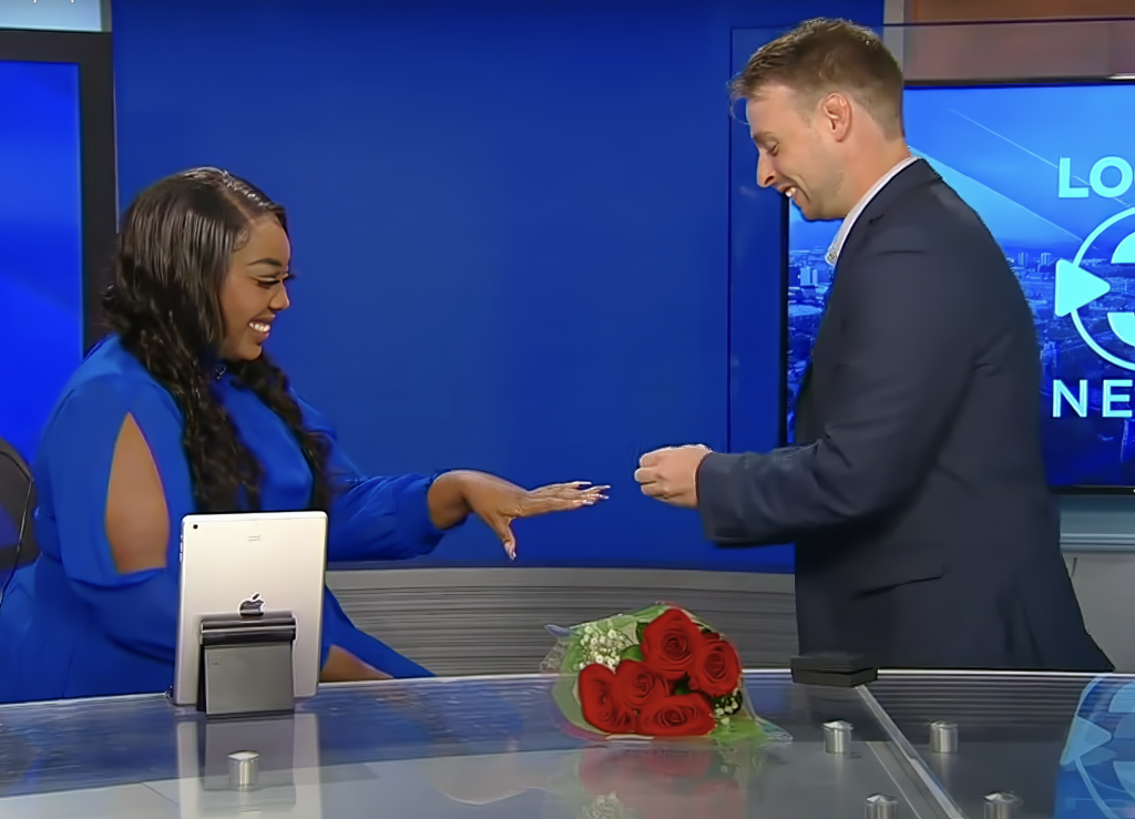News Reporter Gets Engaged To Her Boyfriend While Giving A "Special ...