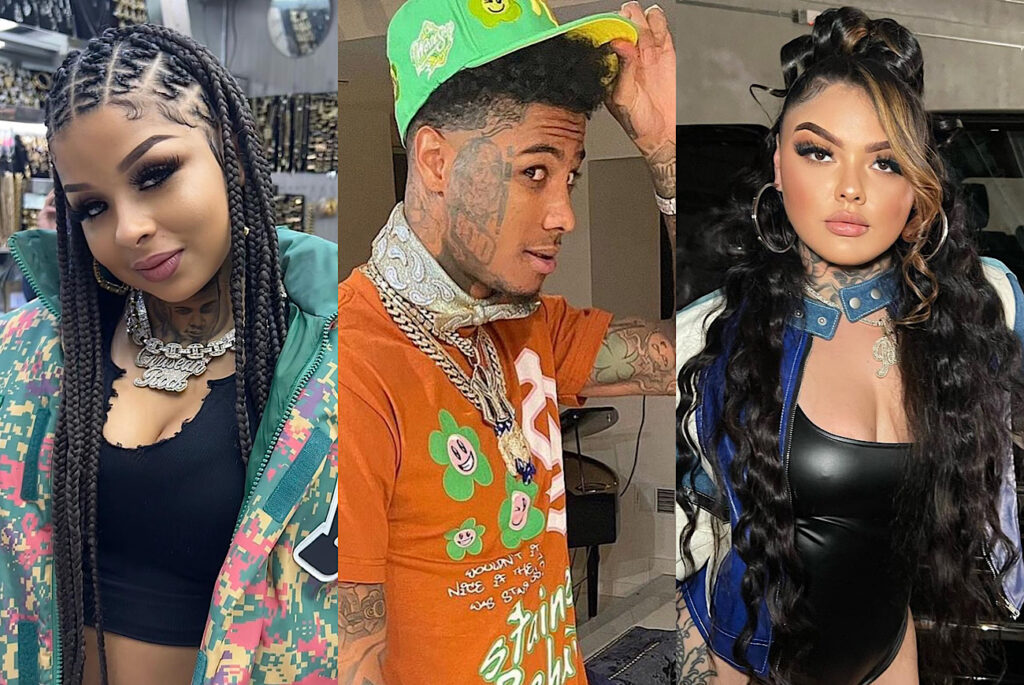 Blueface And Chrisean Rock Reunite For Newborn Son Jaidyn Alexis Goes