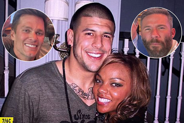 Aaron Hernandez’s Fiancée Slams Tom Brady, Julian Edelman Over Death Jokes