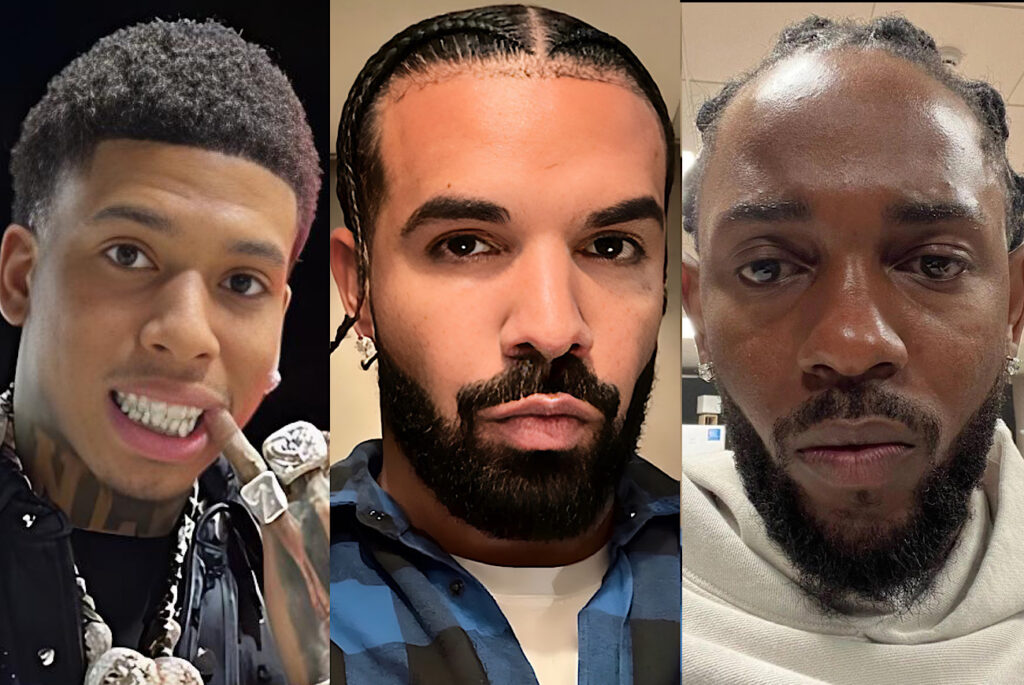 NLE Choppa Enjoyed Drake And Kendrick Lamar Rap Battle Competitiveness ...