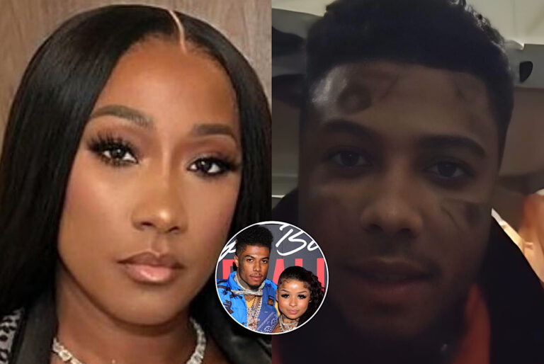 Blueface's Mom Karlissa Saffold Shuts Down Rumors He Married Chrisean ...