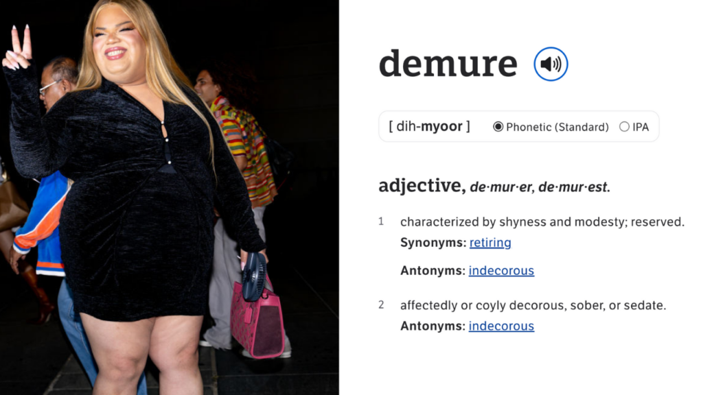 'Demure' Named Word Of The Year By Dictionary.com • Hollywood Unlocked 'Demure' Named Word Of The Year By Dictionary.com • Hollywood Unlocked