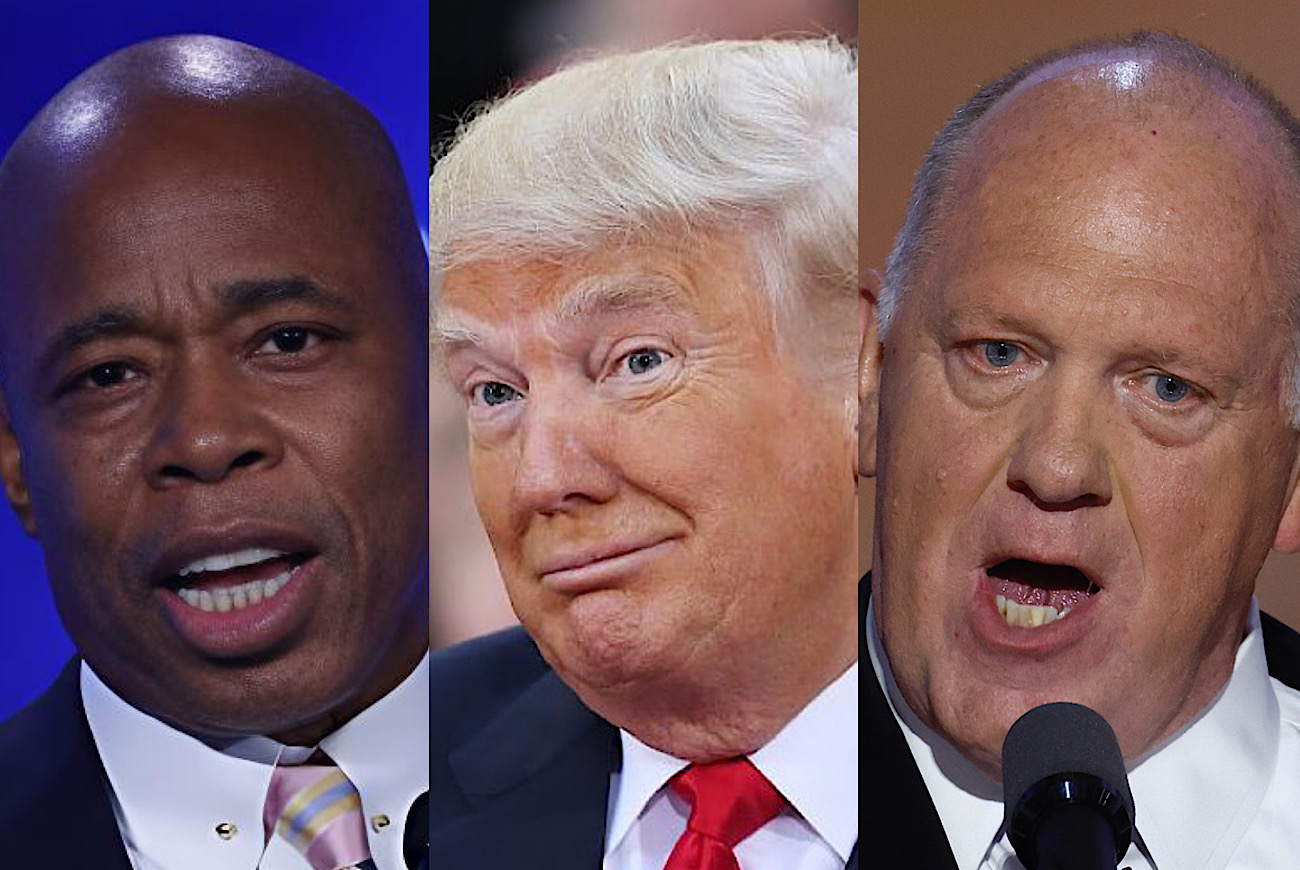 New York City Mayor Eric Adams Again Says He’s Working With Donald ...