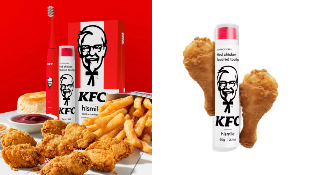 KFC Sells Out Fried Chicken Flavored Toothpaste In 48 Hours • Hollywood ...