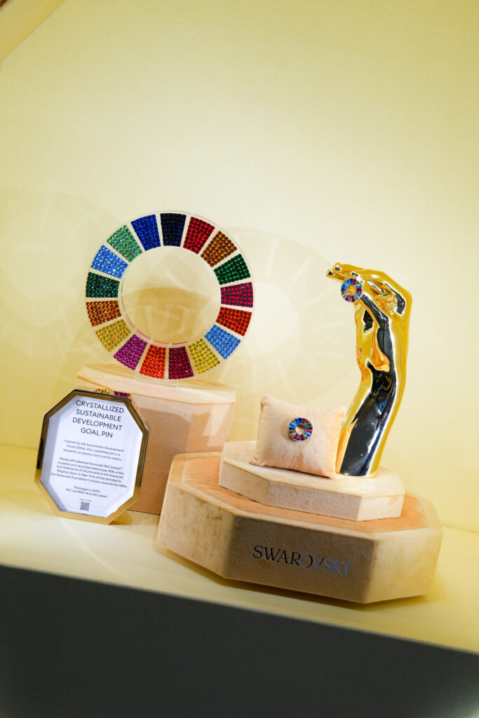 Swarovski Launches SDG Pin to Build a More Sustainable World: Crystals ...