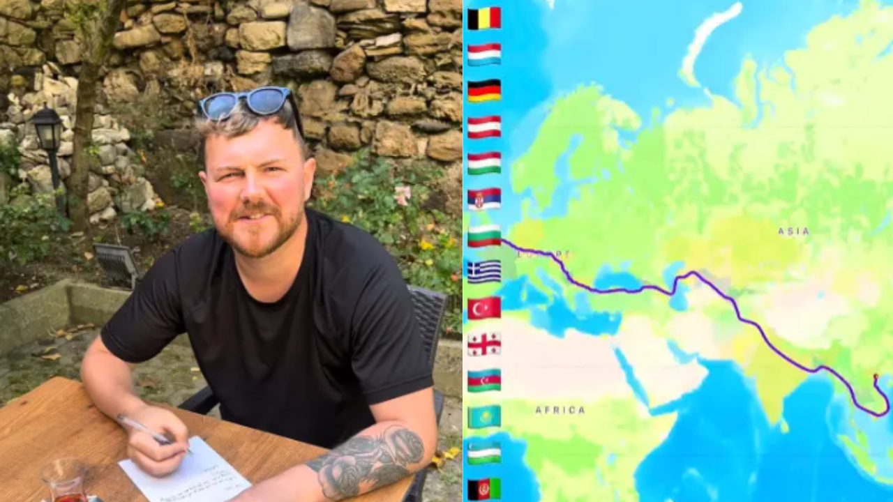 Man Walks from UK to Southeast Asia—Crosses 11 Countries on Foot and ...