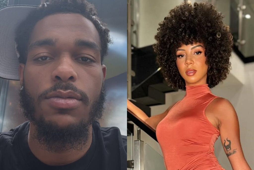 PJ Washington And Brittany Renner In Heated Custody Exchange ...