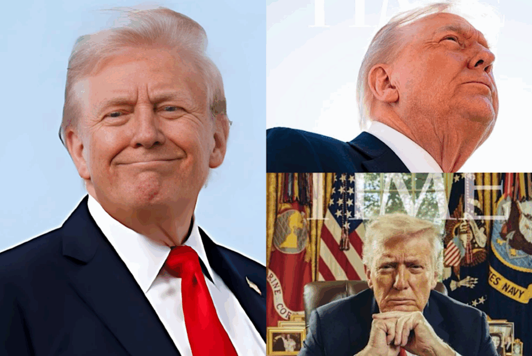 Time Magazine Releases New Cover Photo Of President Donald Trump Week ...